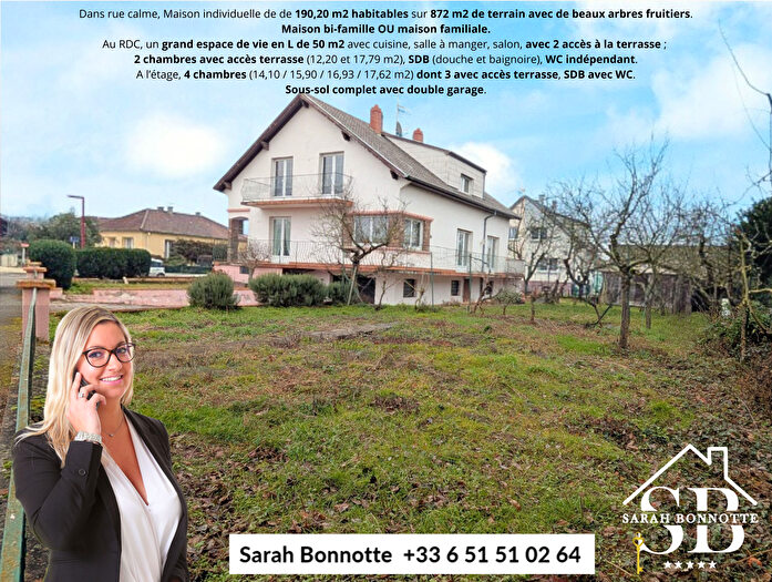 Maison à vendre - Sundhoffen - 8 pièces - 6 chambres