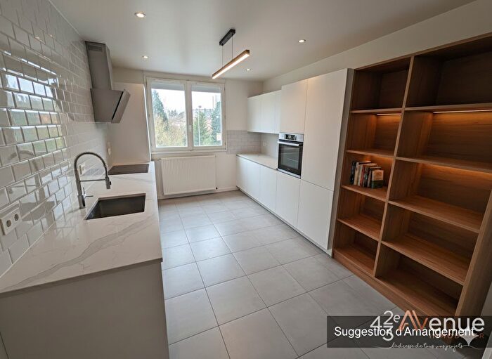 Appartement à vendre - Saint-Étienne, La Métare, Le Portail Rouge, Fauriel, Villeboeuf - 3 pièces - 2 chambres