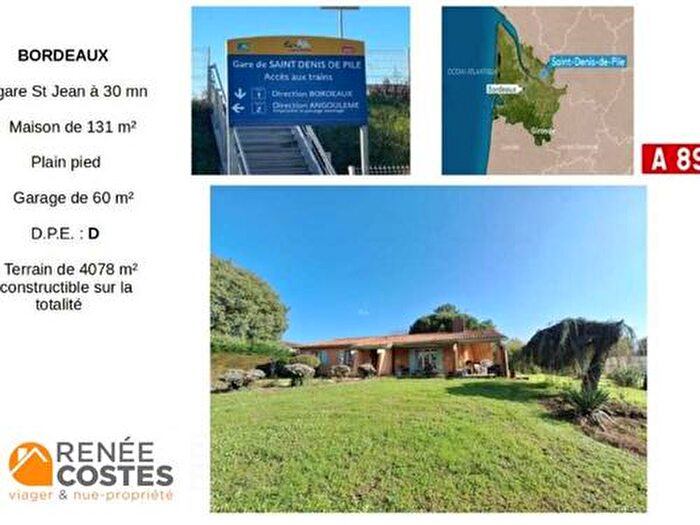 Maison à vendre - Libourne, Epinette, Verdet, Carré - 5 pièces - 4 chambres