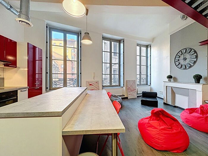 Lyon 1er, Ouest des Pentes - Appartement 4 pièces à vendre
