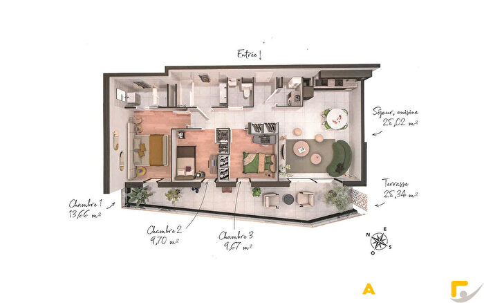 Maisons à vendre et appartements à louer - 3