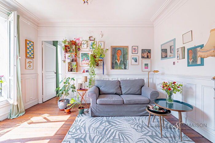 Paris 17ème, La Fourche, Guy Moquet : Appartement 2 pièces à vendre