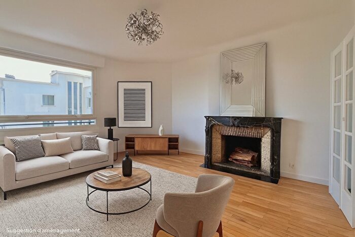 Appartement à louer - Nantes, Centre-ville - 4 pièces - 3 chambres