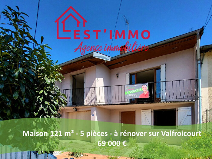 Maison à vendre - Valfroicourt - 5 pièces - 2 chambres