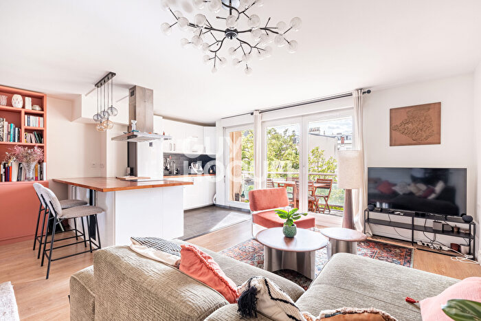 Asnières-sur-Seine, Bécon, Bourguignons : Appartement 3 pièces à vendre