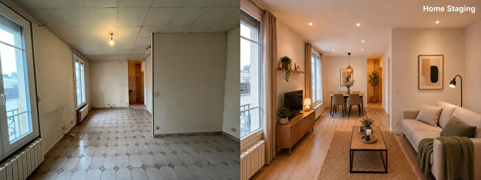 Appartement 1 pièce à Le Pré-Saint-Gervais, Arpents, Rabelais, Liberté, à vendre