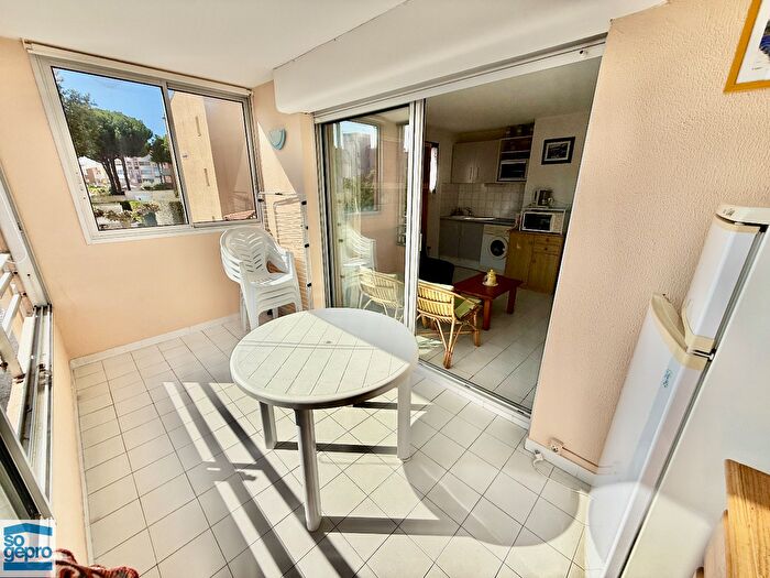 Appartement à vendre - Agde, Le Cap dAgde - 2 pièces - 1 chambre