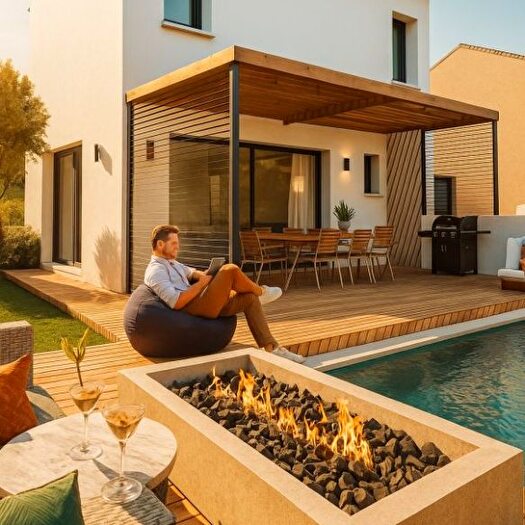 Maison à vendre - Poussan - 5 pièces - 4 chambres