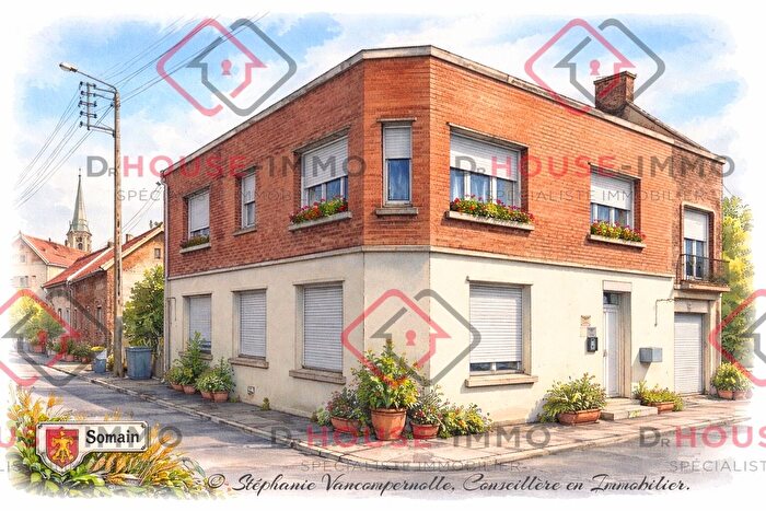 Maison à vendre - Somain, Centre-ville, Gare, Marécaux - 5 pièces