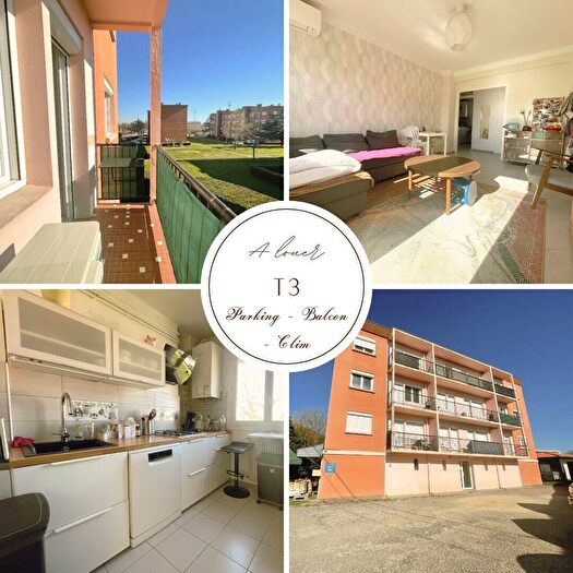 Appartement à louer - Sapiac, Montauban - 3 pièces - 2 chambres