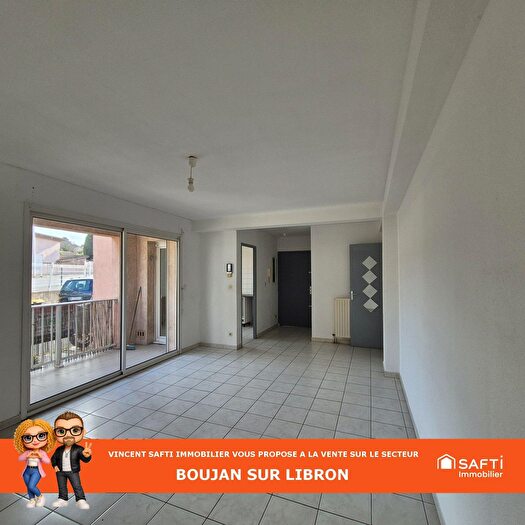 Appartement à vendre - Boujan-sur-Libron - 3 pièces - 2 chambres