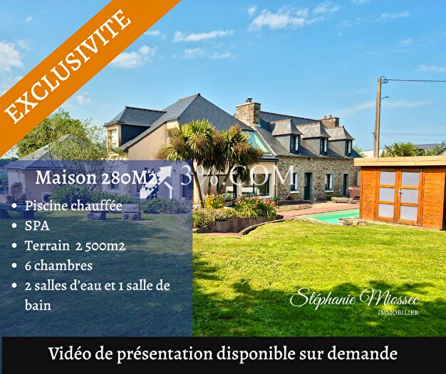 Maison à vendre - Trémuson - 8 pièces - 6 chambres
