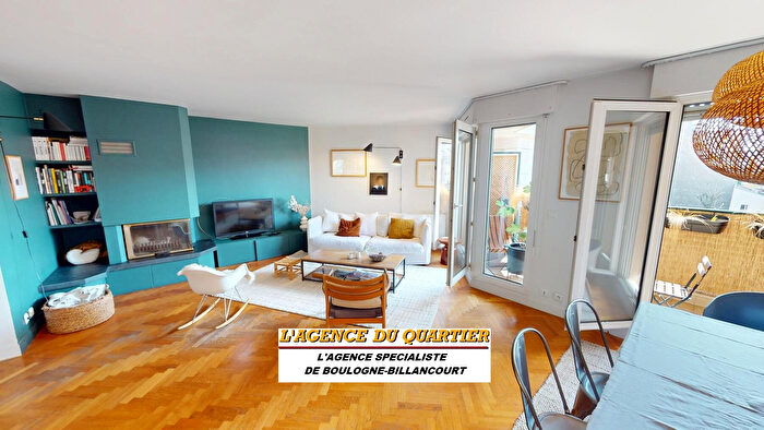 Appartement 4 pièces à Boulogne-Billancourt, Renault, Billancourt, à vendre