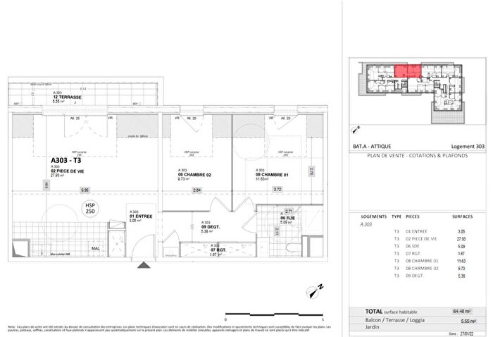 Franqueville-Saint-Pierre : Appartement 3 pièces à louer