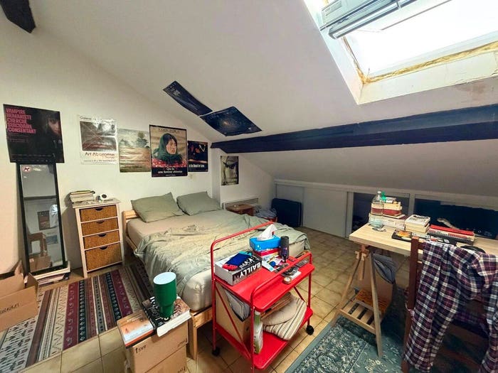 Appartement 1 pièce à Gratte Ciel, Villeurbanne, à louer