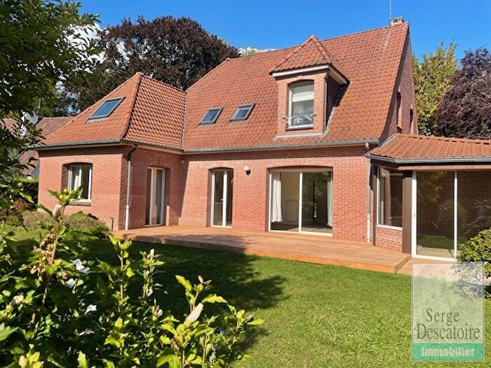 Maison à louer - Bourg-Centre Ville-Pont Courroy, Marcq-en-Bar ul - 6 pièces - 5 chambres