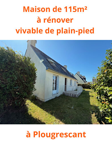 Maison à vendre - Plougrescant - 6 pièces - 4 chambres