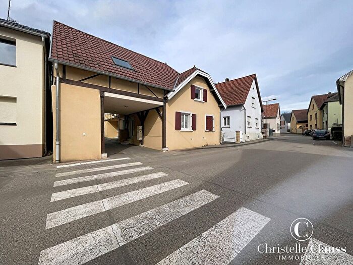 Appartement à louer - Griesheim-près-Molsheim - 4 pièces - 2 chambres