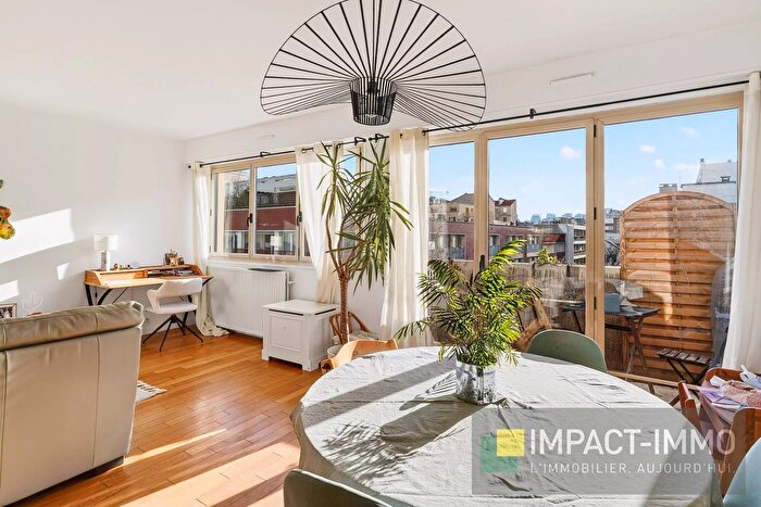 Asnières-sur-Seine, Bécon, Bourguignons : Appartement 4 pièces à vendre