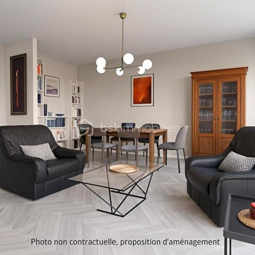 Appartement à vendre - Metz, Nouvelle ville - 4 pièces - 2 chambres