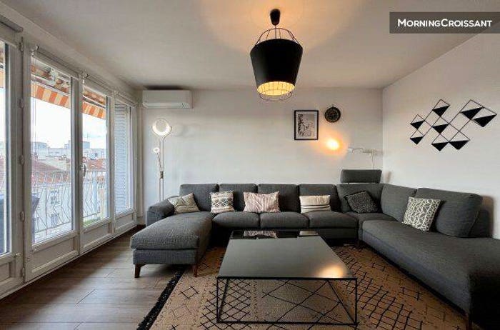 Gratte Ciel, Villeurbanne - Appartement 3 pièces à louer