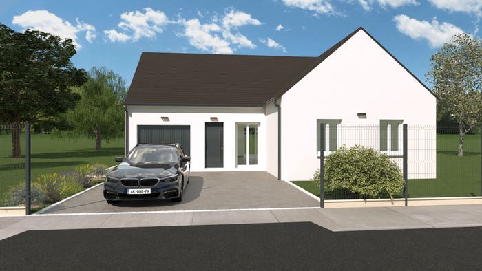 Maison 4 pièces à Villiers-au-Bouin, à vendre