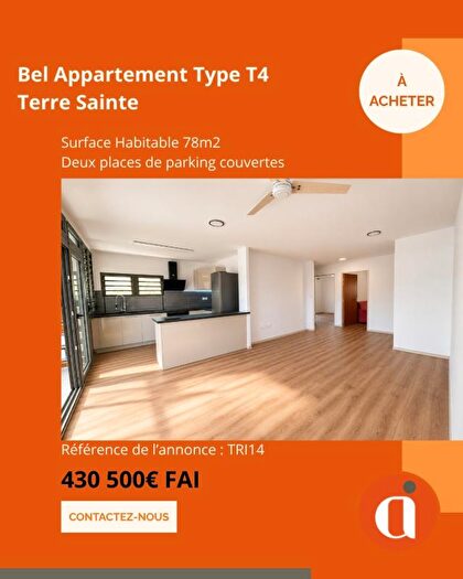 Appartement 4 pièces à vendre à Saint-Pierre