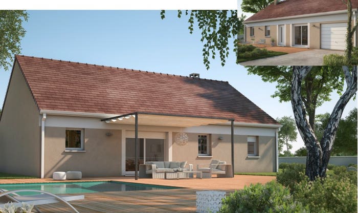 Guécélard - Maison 3 pièces à vendre