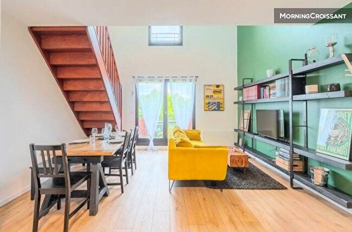 Appartement à louer - Canteleu-Ampere, Lambersart - 1 pièce - 2 chambres