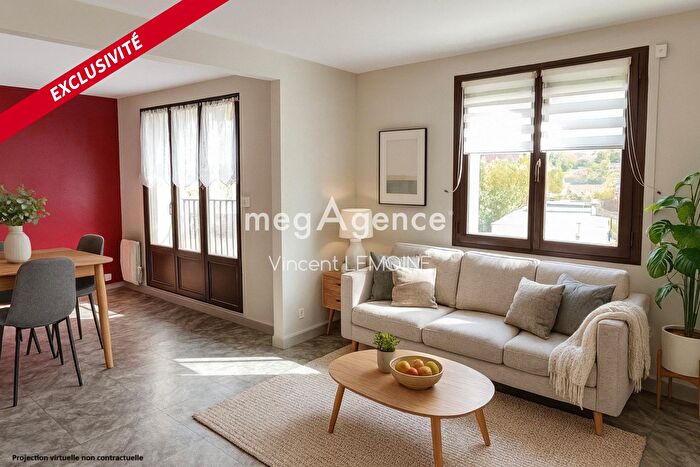 Appartement à vendre - Granville, Centre-ville - 4 pièces - 2 chambres