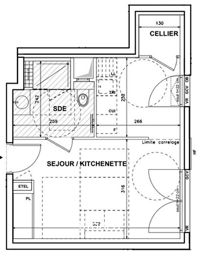 Issy-les-Moulineaux, Centre-ville, Corentin Celton, Les Varennes : Appartement 1 pièce à vendre