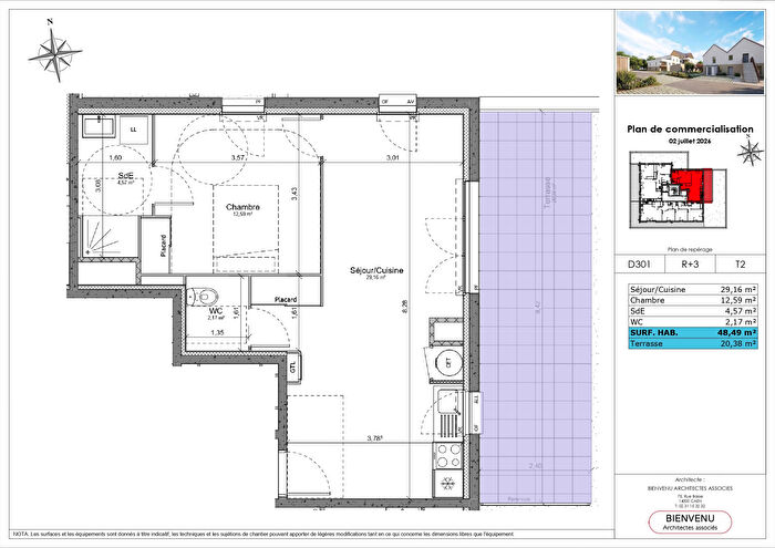 Appartement 2 pièces à vendre - Soliers