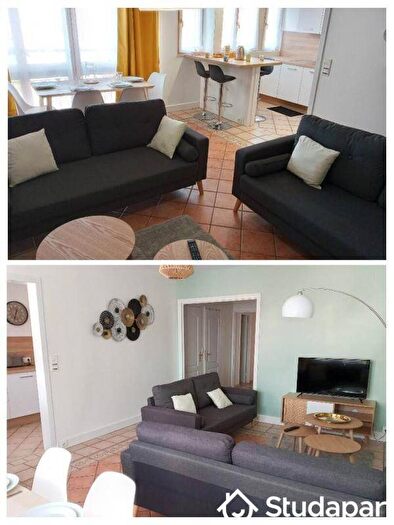 Appartement à louer - Espoir et Avenir-Le Nautilus-Colvert-Berlioz-Amiens Nord Ouest - 1 pièce - 2 chambres