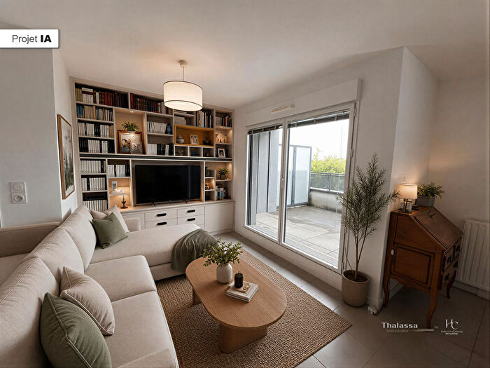 Appartement 3 pièces à Nantes, Longchamp, Rond-Point de Rennes, Perverie, Américains, à vendre