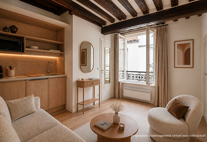 Appartement 1 pièce à vendre à Paris 4ème, Les Iles