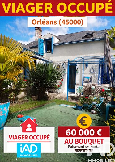 Maison 3 pièces à Orléans, Droits de lHomme, à vendre