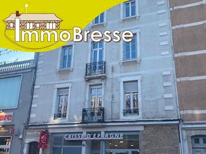 Appartement à louer - Centre Ville, Bourg-en-Bresse - 4 pièces - 2 chambres