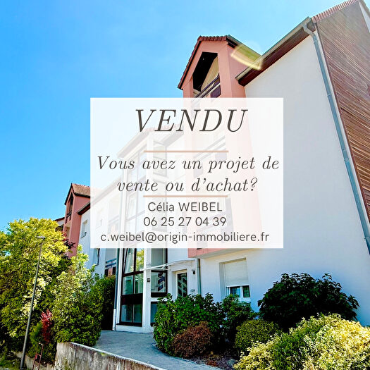 Appartement à vendre - Olwisheim - 3 pièces - 2 chambres