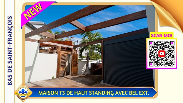 Maison à vendre - Saint-Denis - 3 pièces - 2 chambres