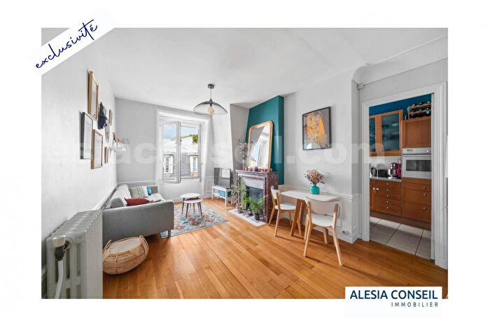 Appartement 3 pièces à Paris 14ème, Mouton, Duvernet, à vendre
