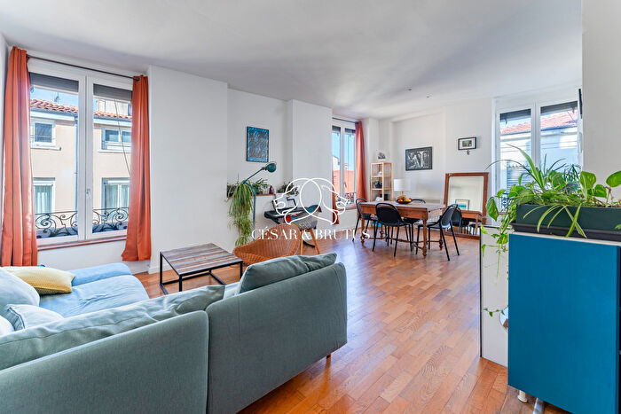 Appartement à vendre - Lyon e , Guillotière - 5 pièces - 4 chambres