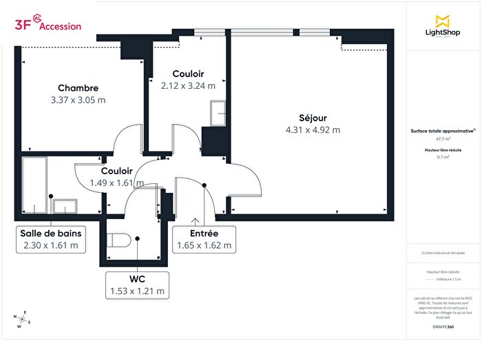Appartement 2 pièces à vendre à Charenton-le-Pont, Bercy