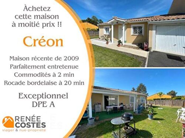 Maison 4 pièces à Créon, à vendre