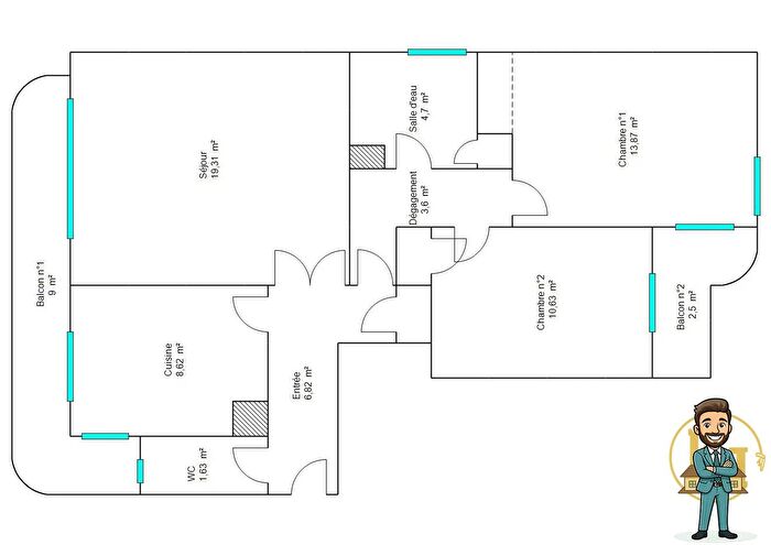 Maisons à vendre et appartements à louer - 3