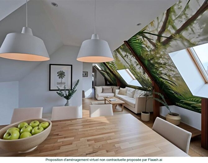 Appartement à louer - Quartiers Centre, Centre-ville - 5 pièces - 2 chambres