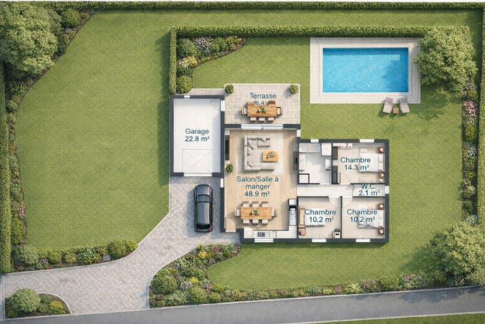 Maisons à vendre et appartements à louer - 3