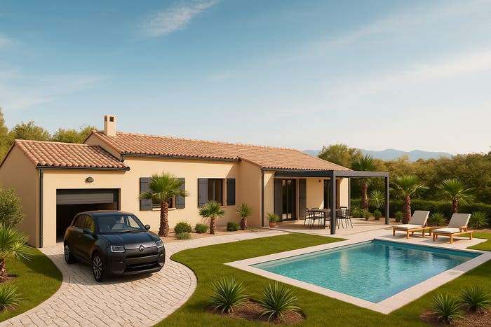 Châteauneuf-de-Gadagne - Maison 5 pièces à vendre
