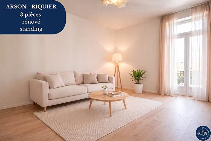 Appartement à vendre - Nice, Riquier - 3 pièces - 2 chambres