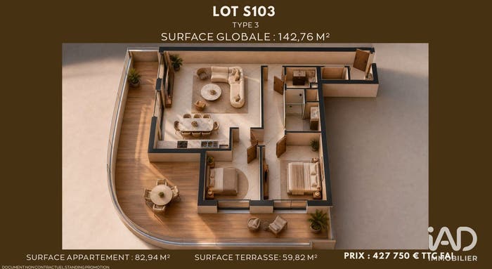 Maisons à vendre et appartements à louer - 3