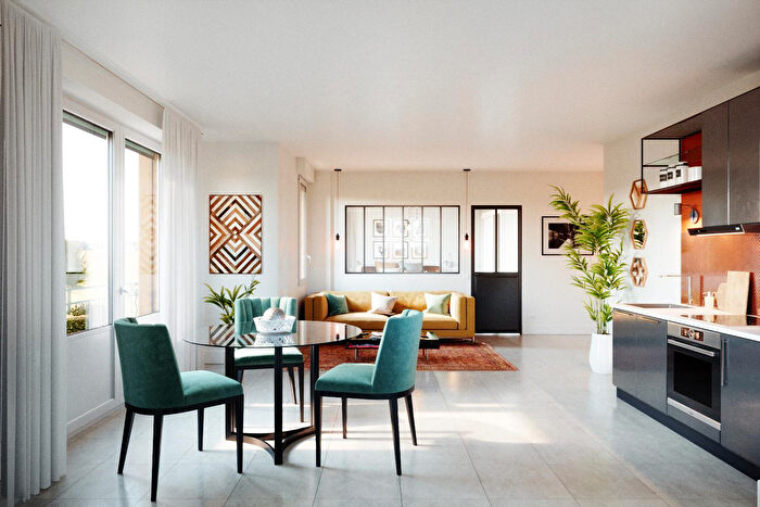 Appartement à vendre - Marcq-en-Bar ul, Croisé Laroche, Rouges Barres - 4 pièces - 3 chambres